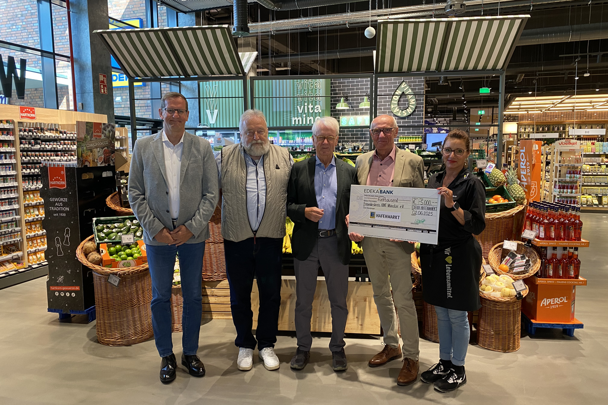 5.000 Euro für den Freundeskreis Knochenmarktransplantation Münster e.V ...